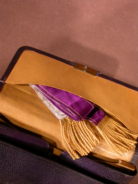 Viaticum set ceremonial pocket of travelling 1920
